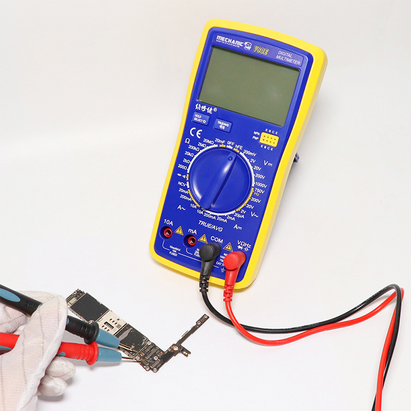 Mechanic V90E Intelligent High Precision Digital Display Meter Speech ...