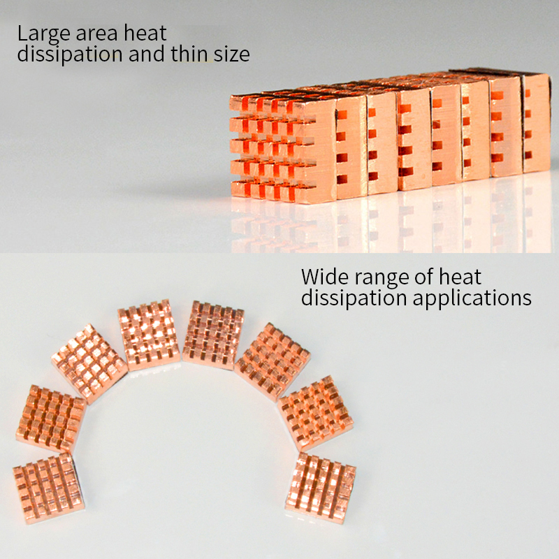 Pccooler RHS-03 13*12*5mm Pure Copper Graphics Card Memory Heat Sink