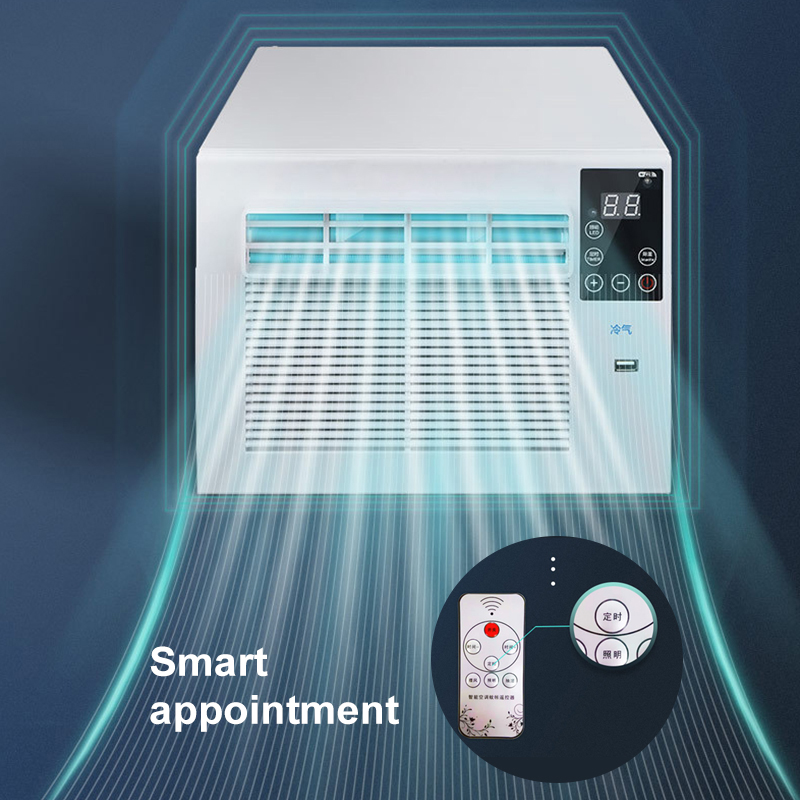 Small Portable Desk Air Conditioner with LED Control Panel 220V EU Adapter