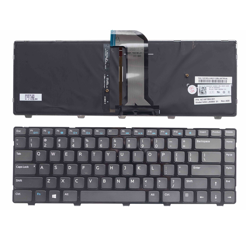Keyboard for Dell Inspiron 14 14-3421/14R-5421 USA Version HQ