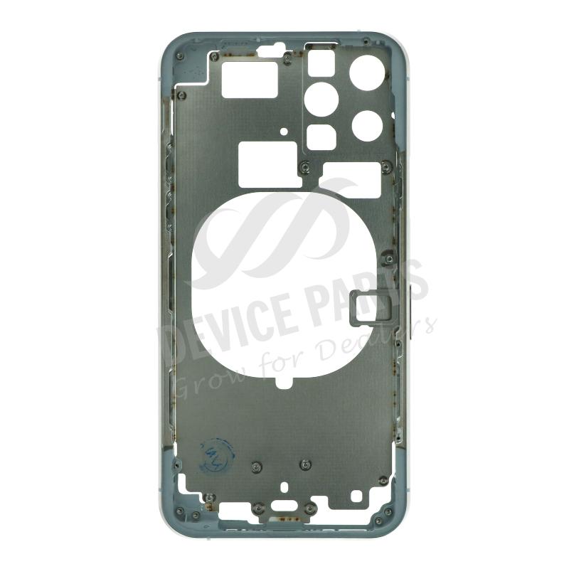 Middle Frame with Side Buttons + SIM Card Tray for iPhone 11 Pro White OEM