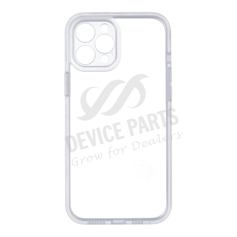 Baseus Camera Lens Protector Frame Case for iPhone 12 Pro Max White