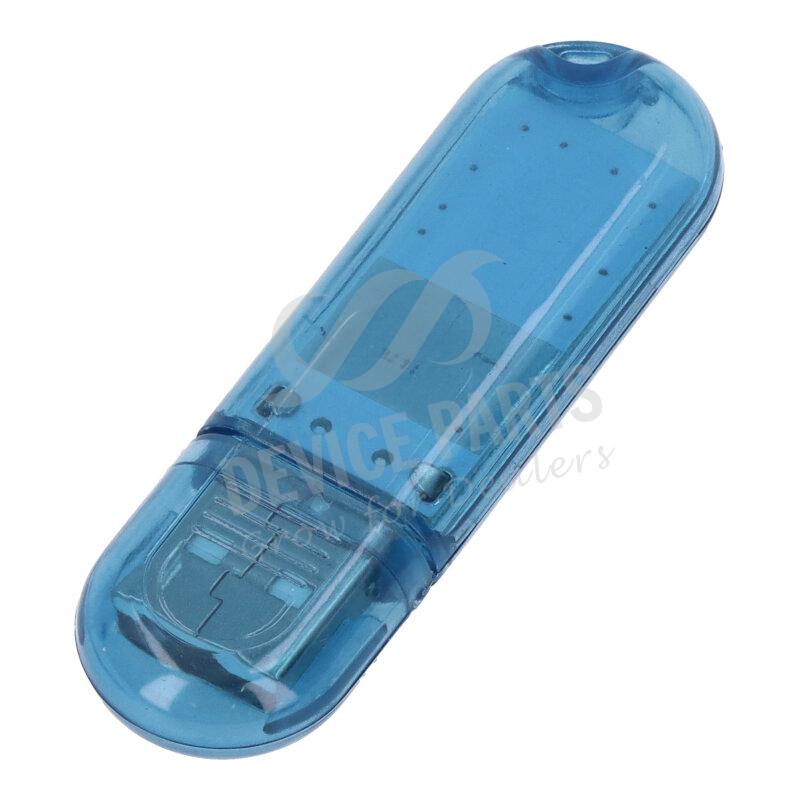 3 LEDS Mini USB LED Transparent Blue Light with Touch Switch