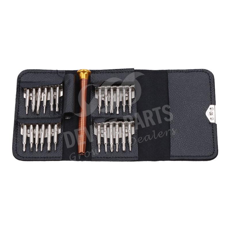 25 in 1 Multi-Purpose Leather Case Manual Screwdriver Set with Magnetic