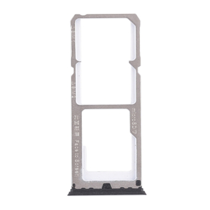 SIM Card Tray for Oppo A77 2017 CPH1715 Dual Card Version Black Ori