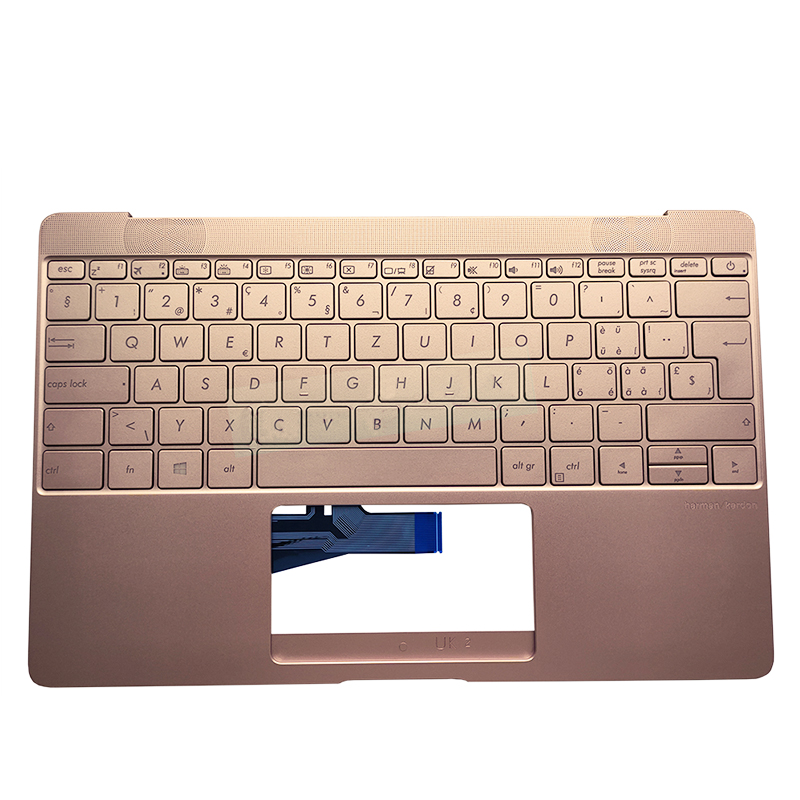 Top Case + Keyboard for Asus UX390U UK Version Gold Ori