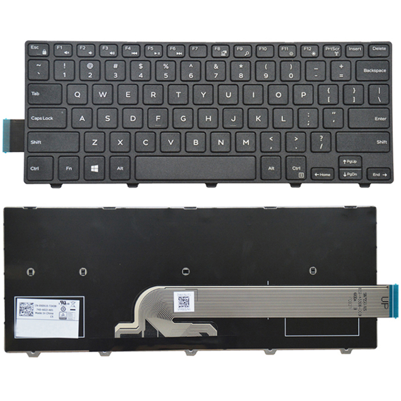 Keyboard for Dell INSPIRON 14-3000 5447 5442 5445 Spanish Version OEM