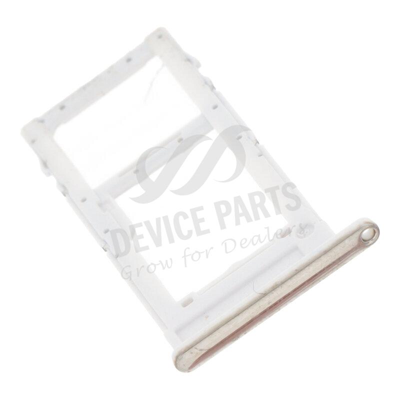 SIM Card Tray for Samsung Galaxy A51 5G Dual Card Version White Ori