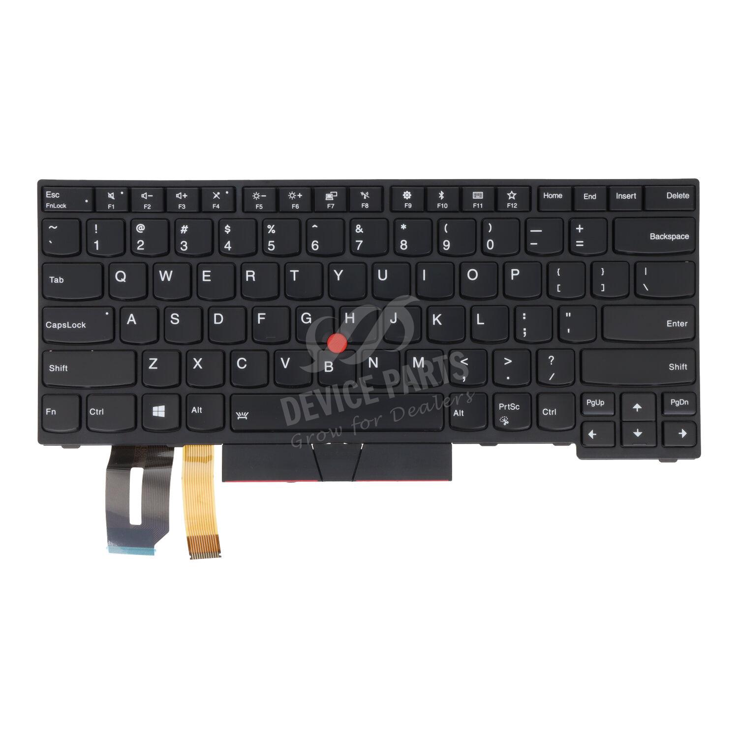 Keyboard with Backlight for Lenovo ThinkPad E480/ThinkPad T480S ...