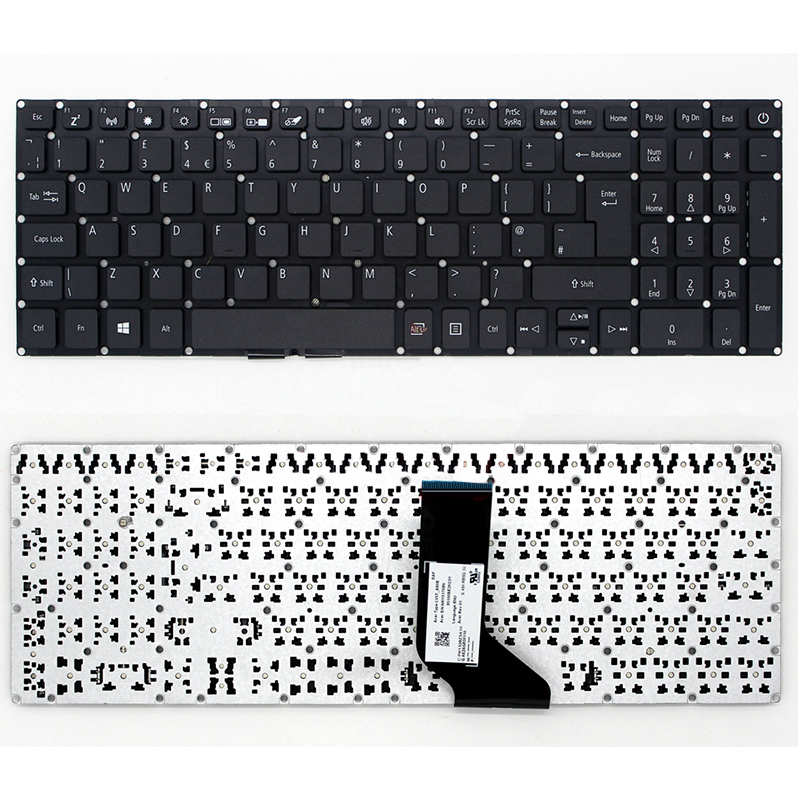 Keyboard without Backlight for Acer ES1-732-C0FQ UK Version Ori