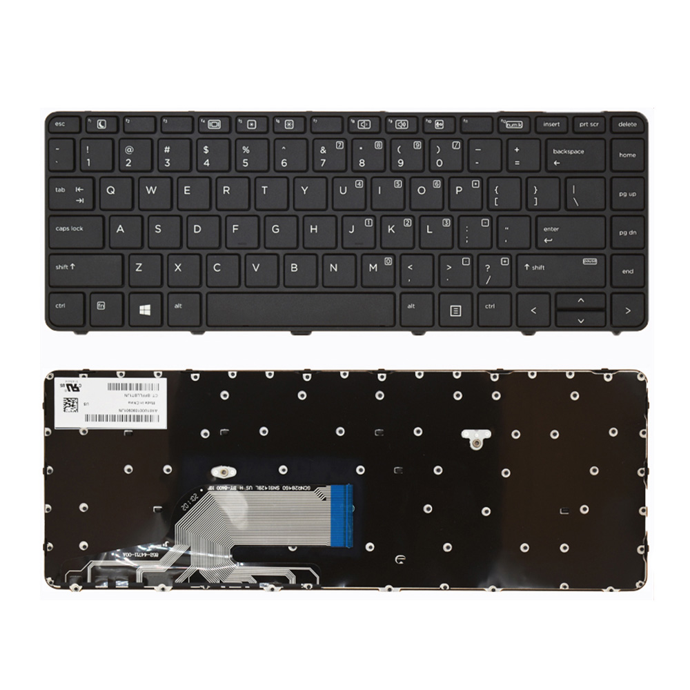 Keyboard for HP Probook 430 G3/440 G3/445 G3/446 G3/640 G2/645 G2/440 ...