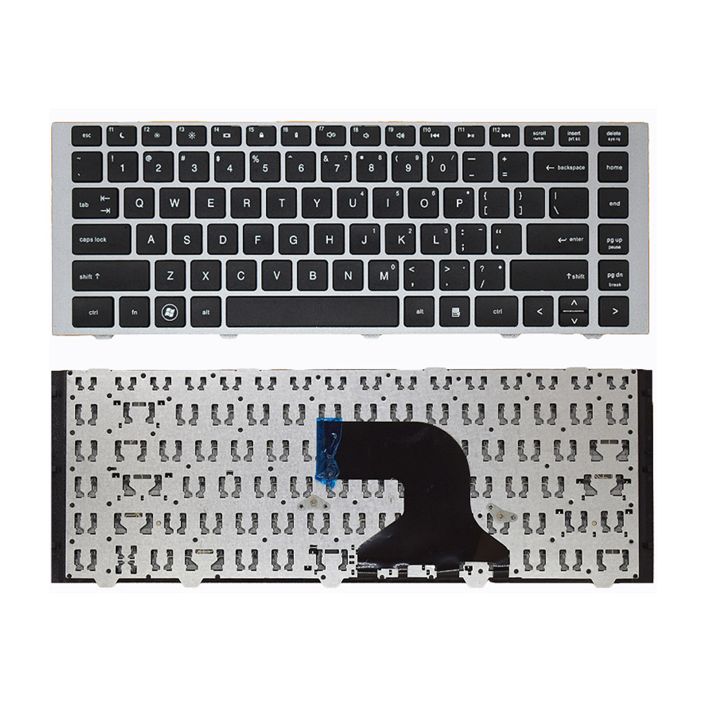 Keyboard with Frame for HP Probook 4440S/4441/4446/4441S/4445s/4446S US ...