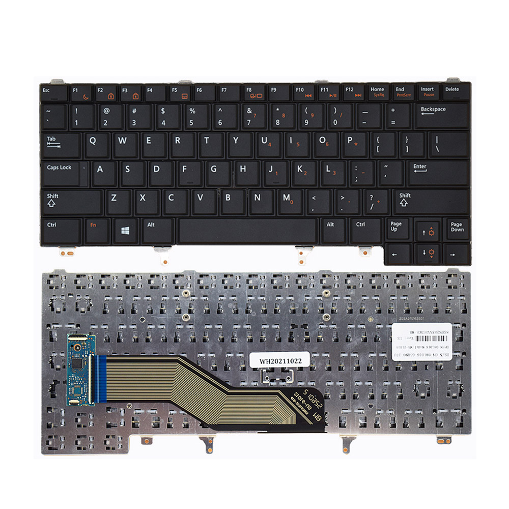 Keyboard for Dell E6420/E6220/E6230/E5420/E6320/E6330/E6430/E5430 US ...