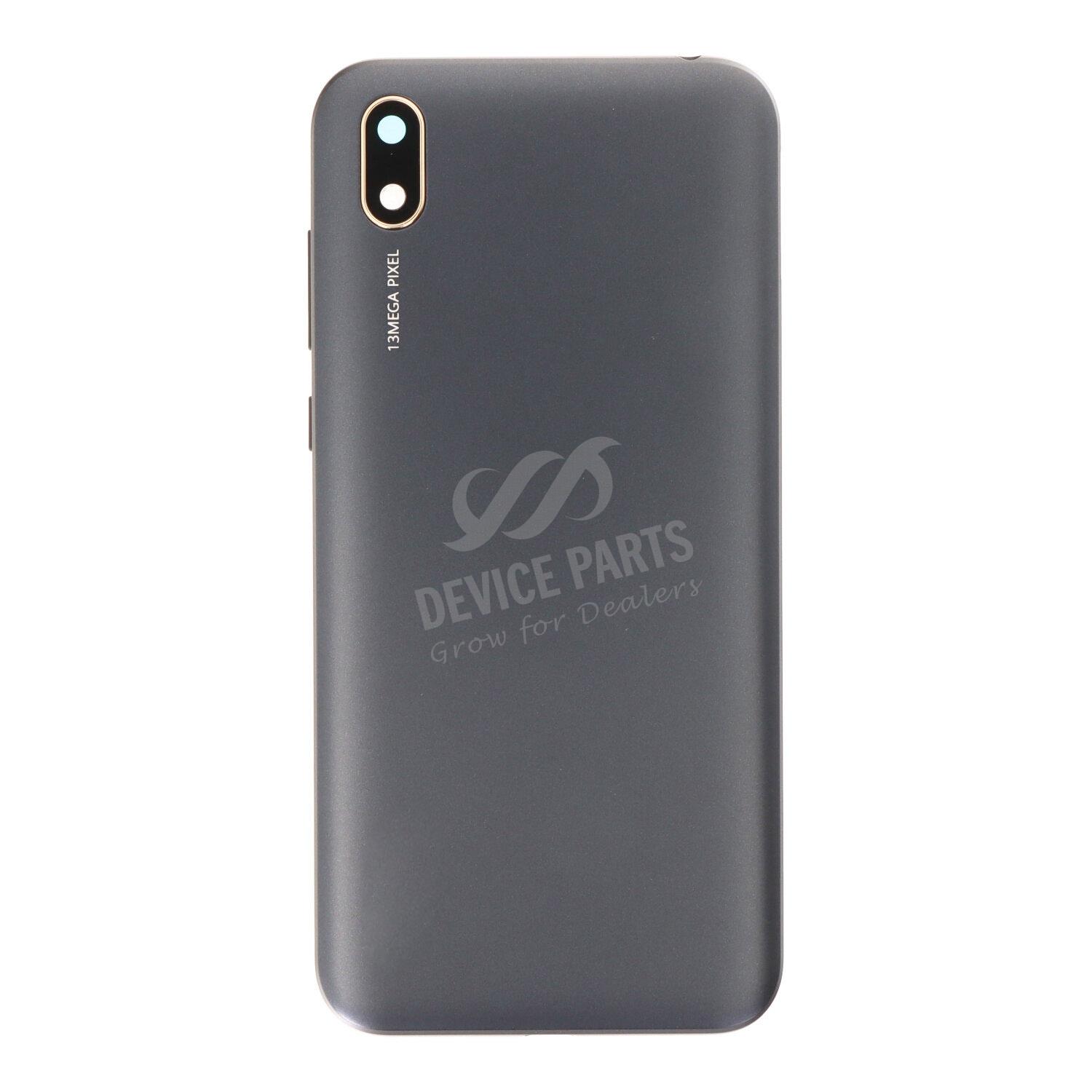 Battery Door + Back Camera Lens and Bezel for Huawei Y5 2019 Black Ori