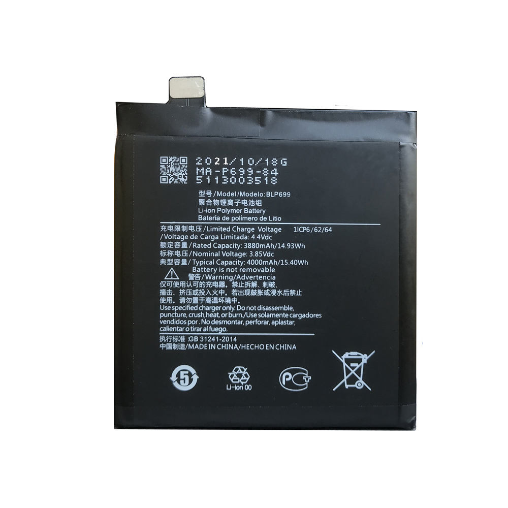 BLP699 4000mAh Battery + Battery Adhesive for OnePlus 7 Pro/7 Pro 5G ...