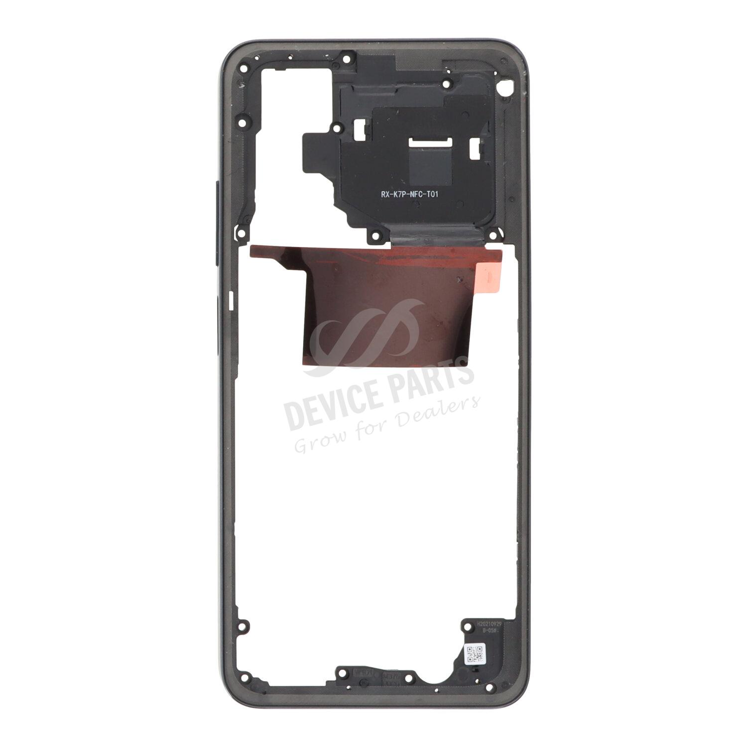 Middle Frame for Xiaomi Redmi Note 11/Note 11S Black Ori