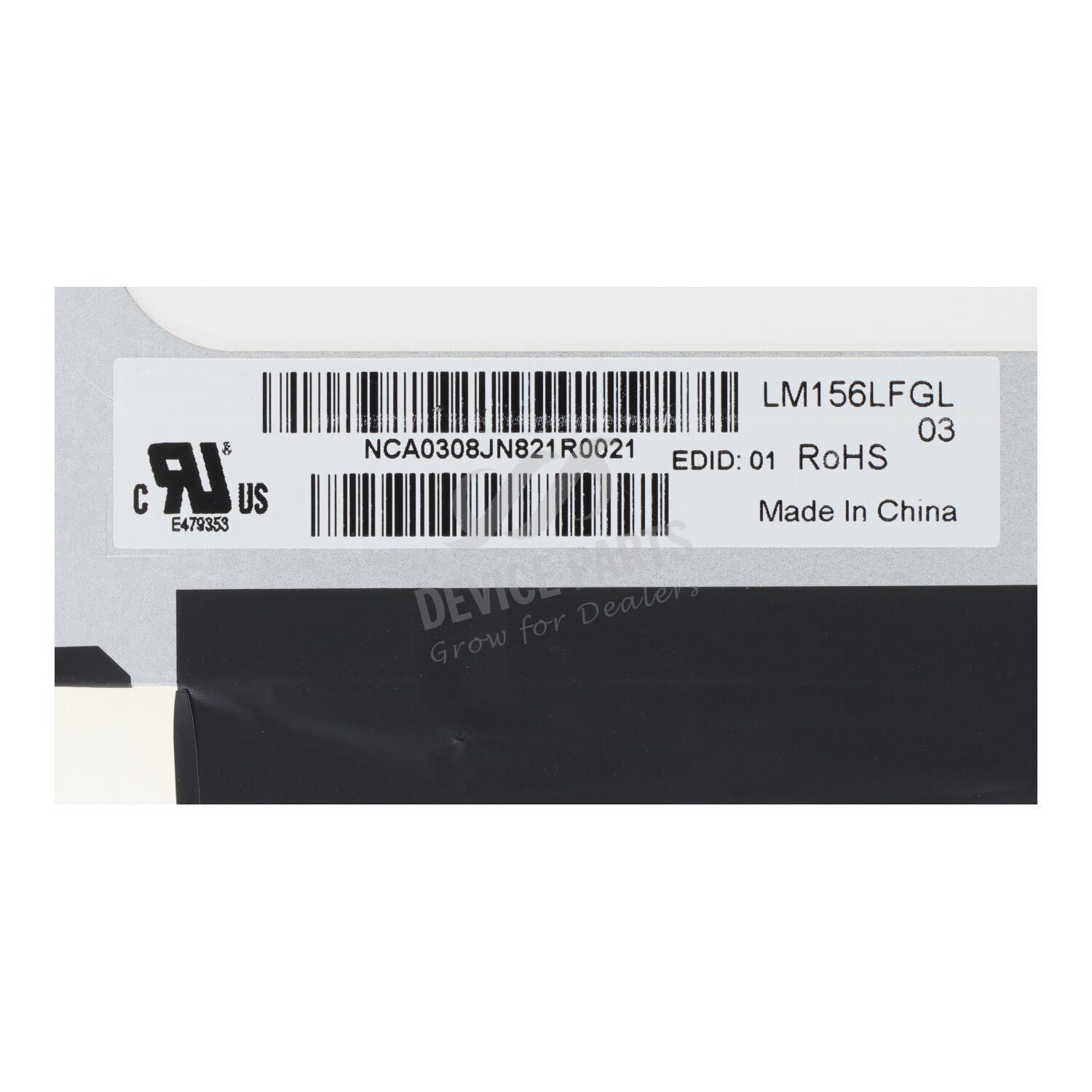 15.6 Inch LM156LFGL01 LCD Screen Non-Touch Matte 1920*1080 120Hz Ori ...