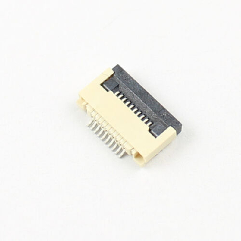 0.5mm Pitch 10Pin Flip Type Ribbon Flat FPC Connector Port OEM