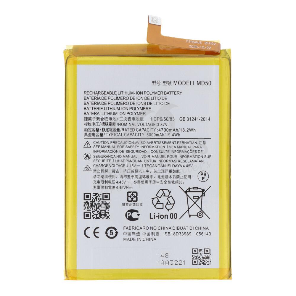 MD50 5000mAh Battery + Battery Adhesive for Motorola Moto G Stylus 5G ...