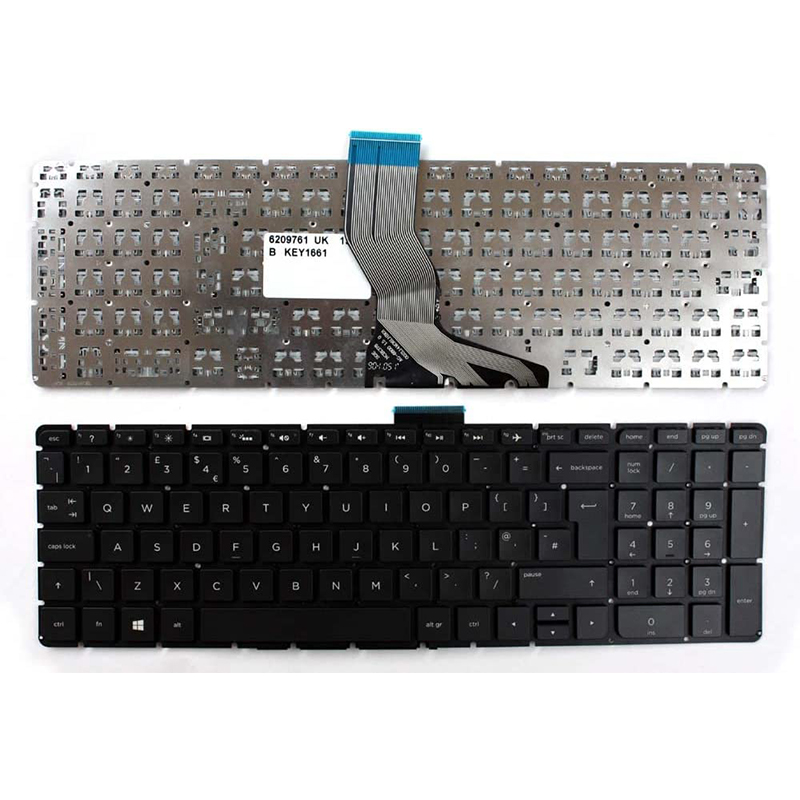 Keyboard with Backlight for HP Pavilion 15-AB271SA UK Version HQ