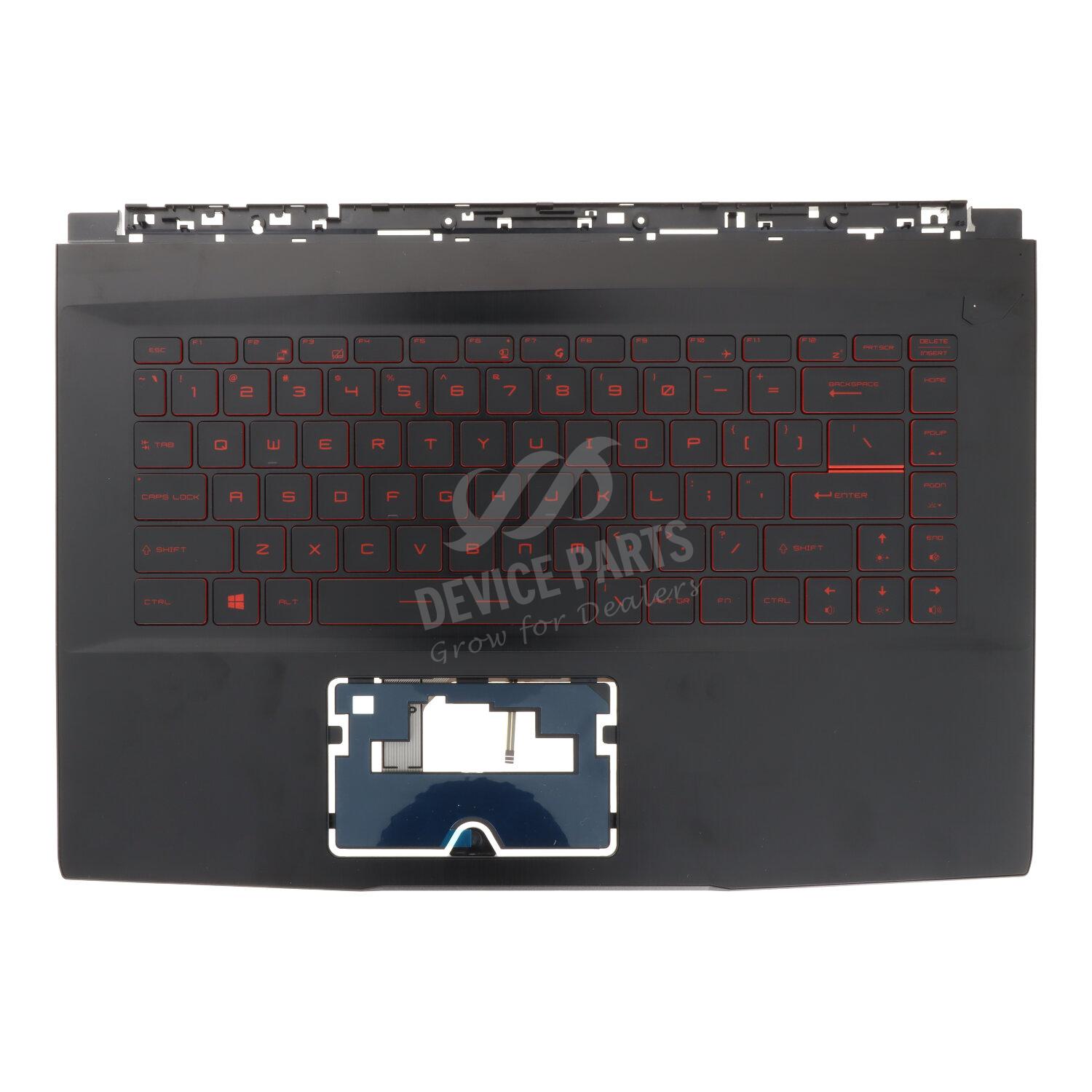 Top Case + Keyboard for MSI GF63/GF65/MS-16W1/MS-16R1 US Version Black Ori