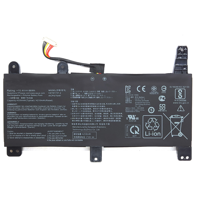 C41N1731-A 4335mAh Battery for Asus ROG Strix G17 G712/G731 OEM