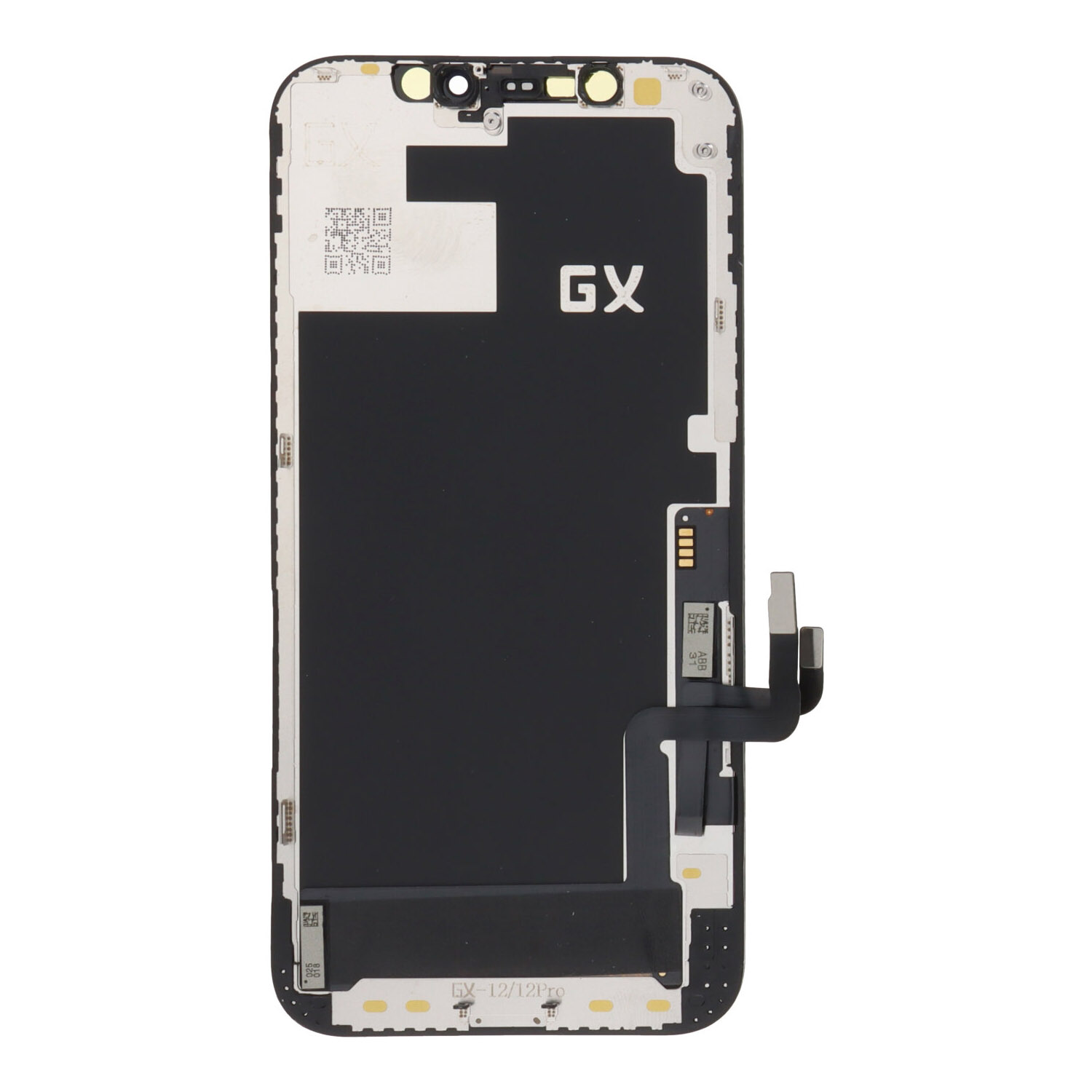 Screen Replacement for iPhone 12 IC Removable Version GX OLED Black HQ