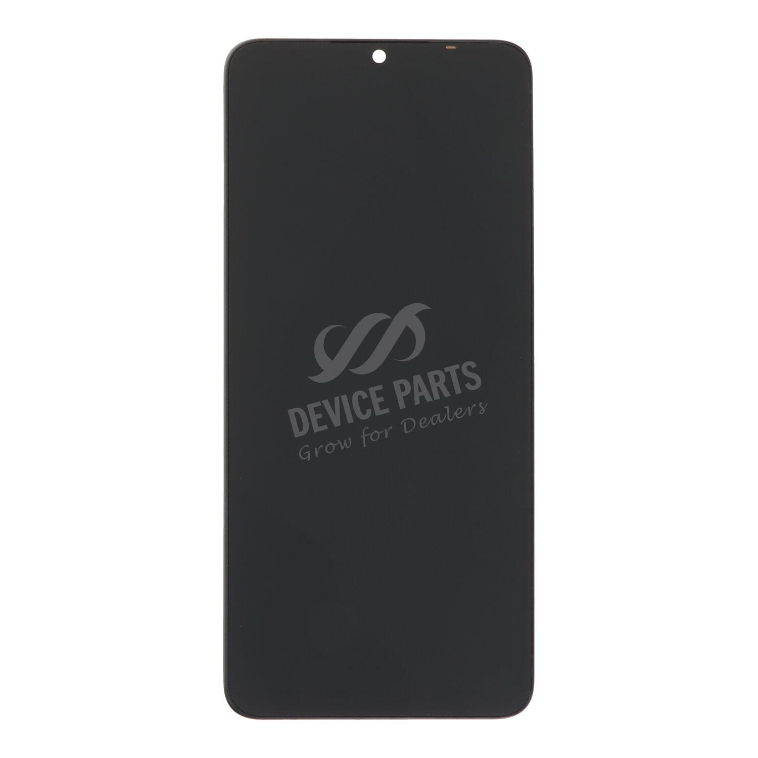 Screen Replacement With Frame for Xiaomi Redmi 13C 5G Black OEM