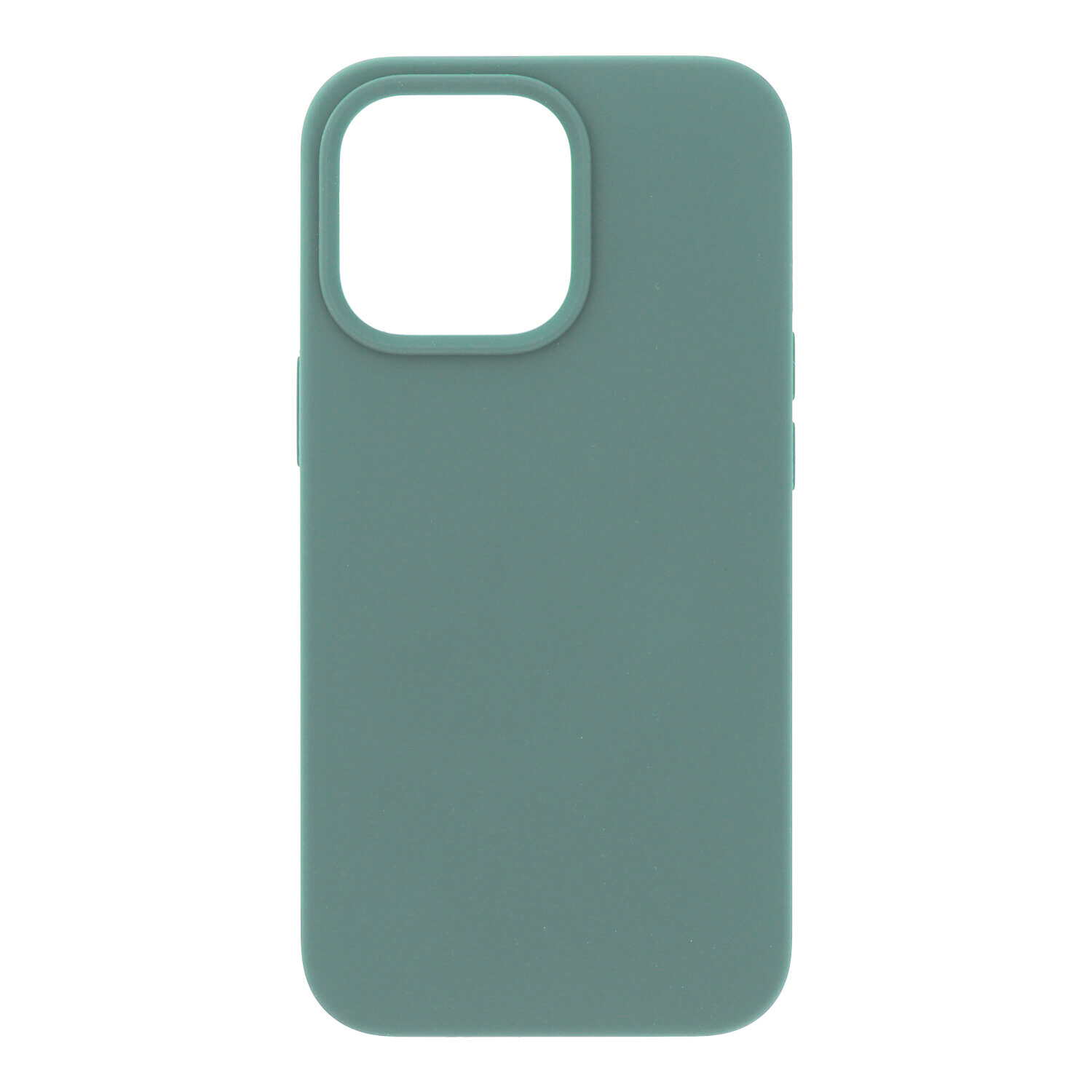 Full Pure Color Liquid Silicone Case With Logo for iPhone 11 Light Green