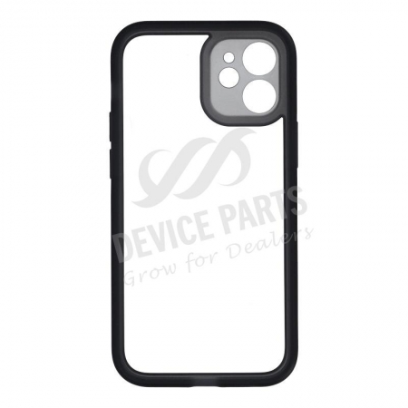 Baseus Camera Lens Protector Frame Case for iPhone 12 Mini Black