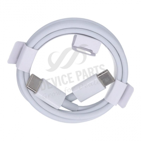 1M 65W Type-C to Type-C Charging Data Cable White HQ
