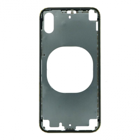 Middle Frame with Side Buttons for iPhone X White HQ